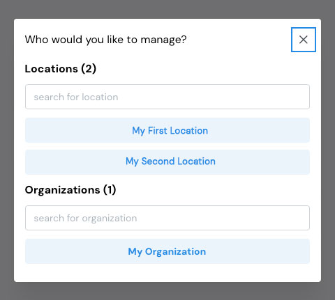 Logging In When you Manage Multiple Locations or Organizations – Mighty ...